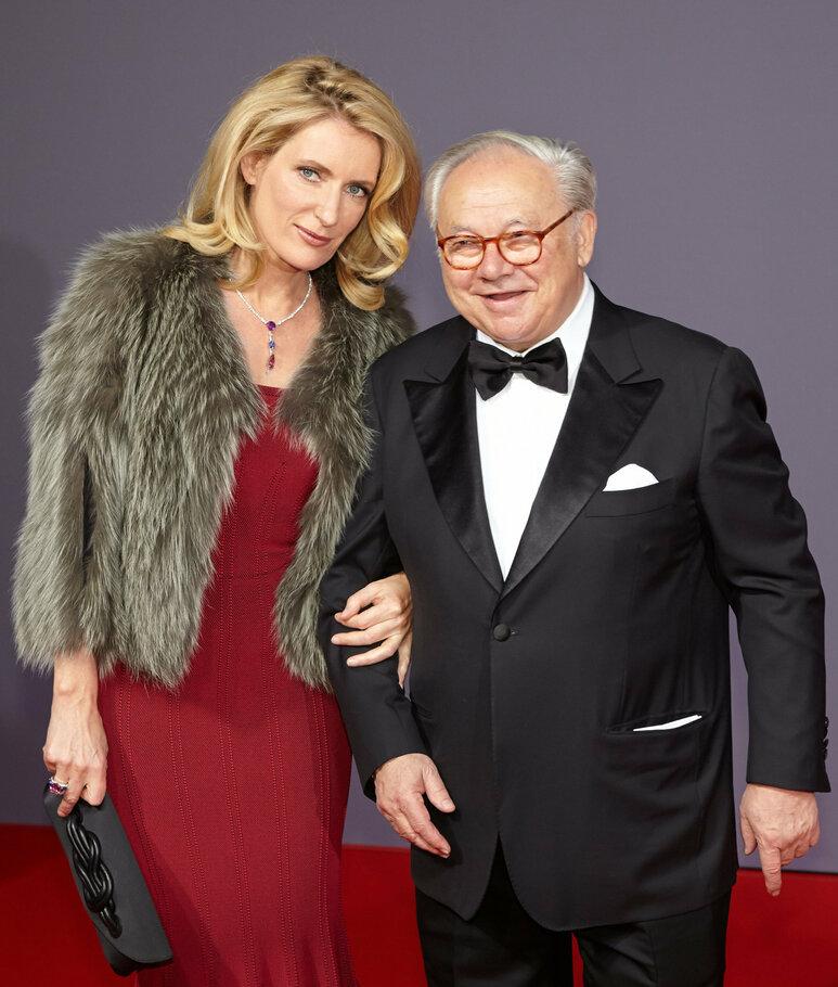The 56-year-old German national actress and the 82-year-old rich ...
