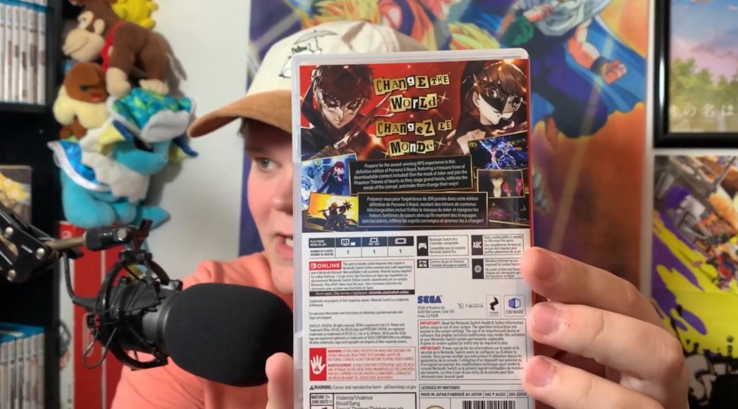 NS《女神異聞錄5R》實體偷跑測評 畫面觀感強於P5S - 頭條匯