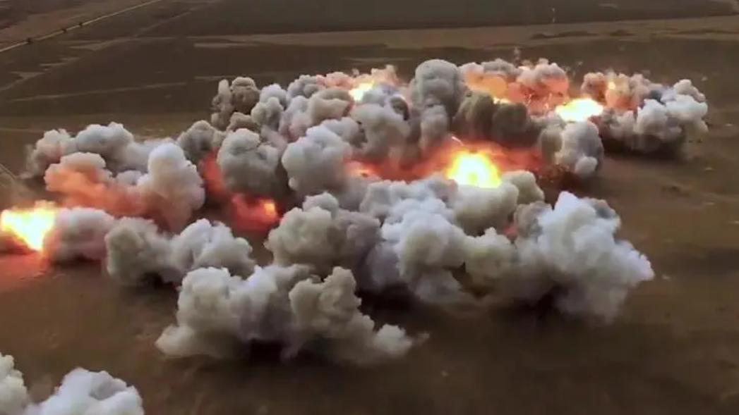 The Chinese version of the super thermobaric bomb, which explodes and ...