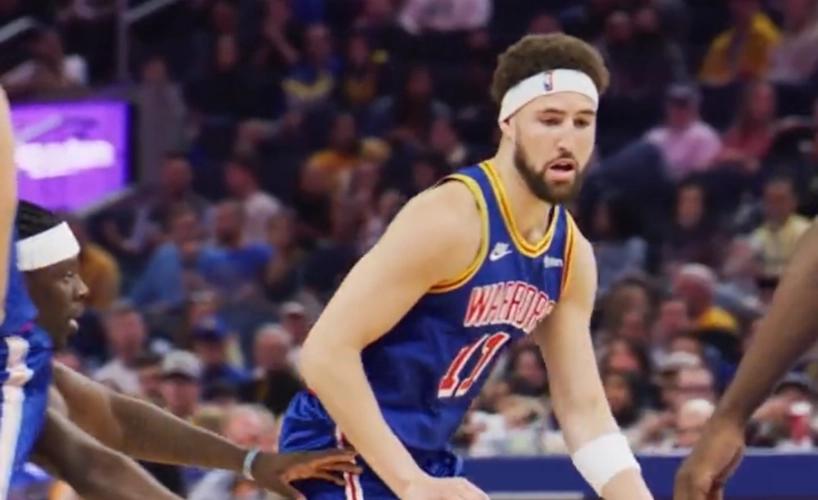 Thompson went berserk with 38 points; Poole scored 30 points; Curry ...