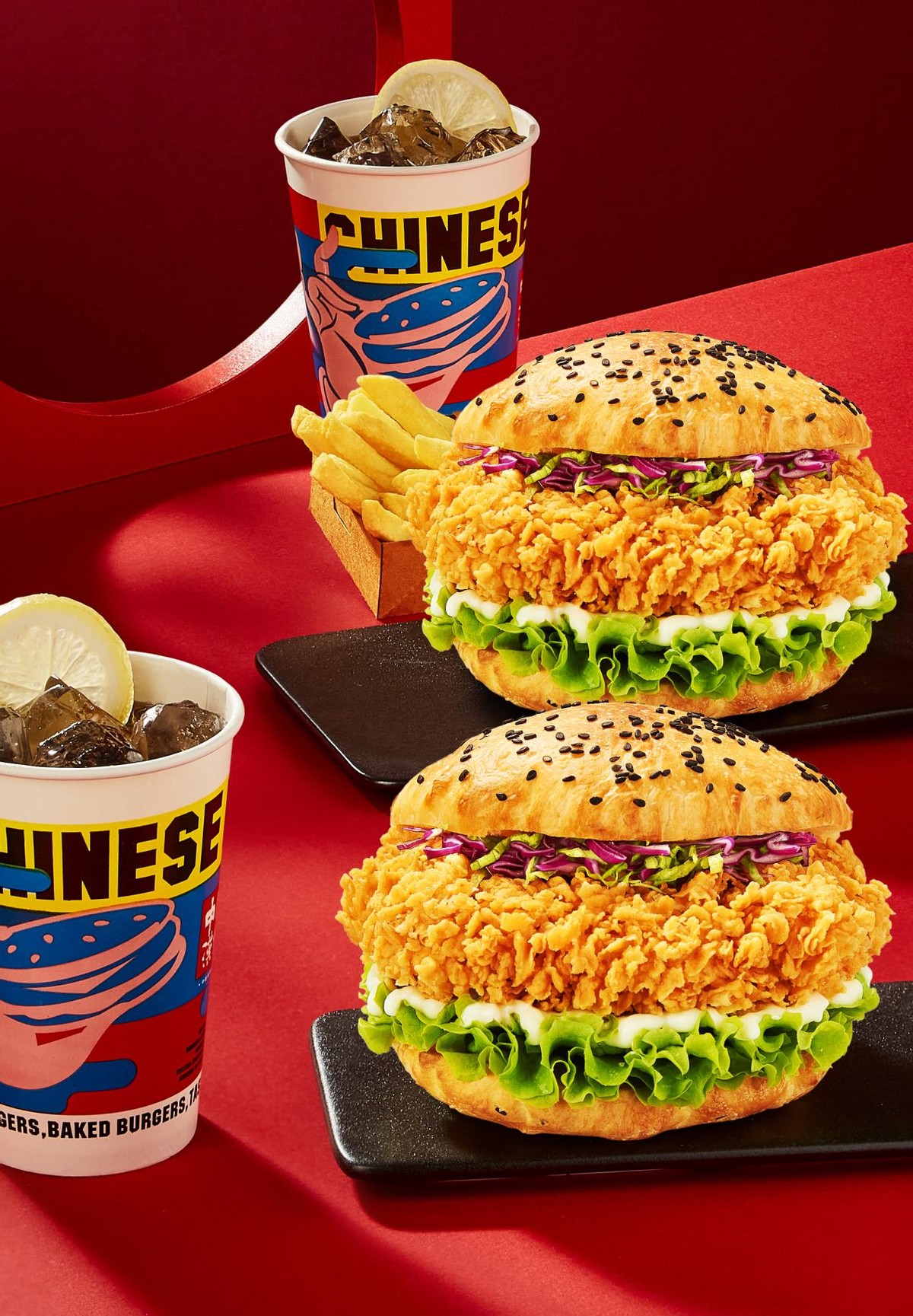 Chinese culture and Western burgers collide, Tustin Burger gives you a ...