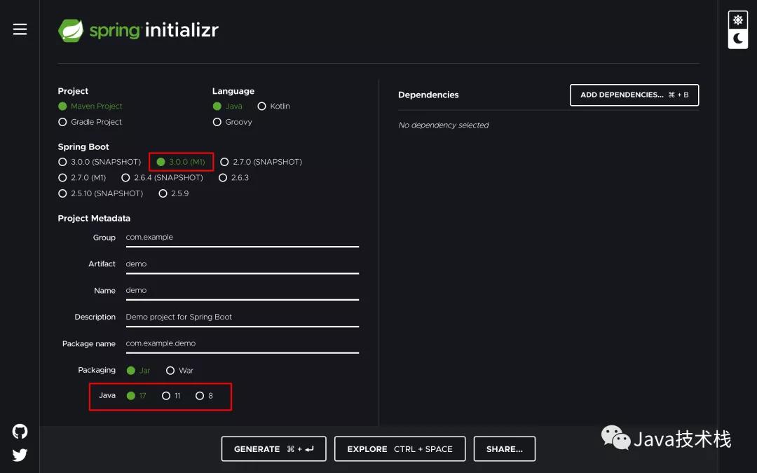 Spring Boot 3.0 M1 發布，正式棄用 Java 8，最低要求 Java 17 - 資訊咖