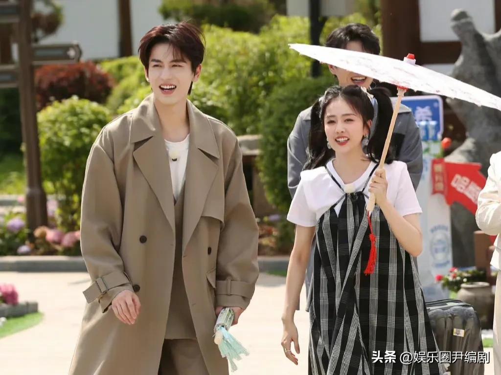 Bailu Zhang Linghe is in the same frame for the first time after the rumors of breaking up ...