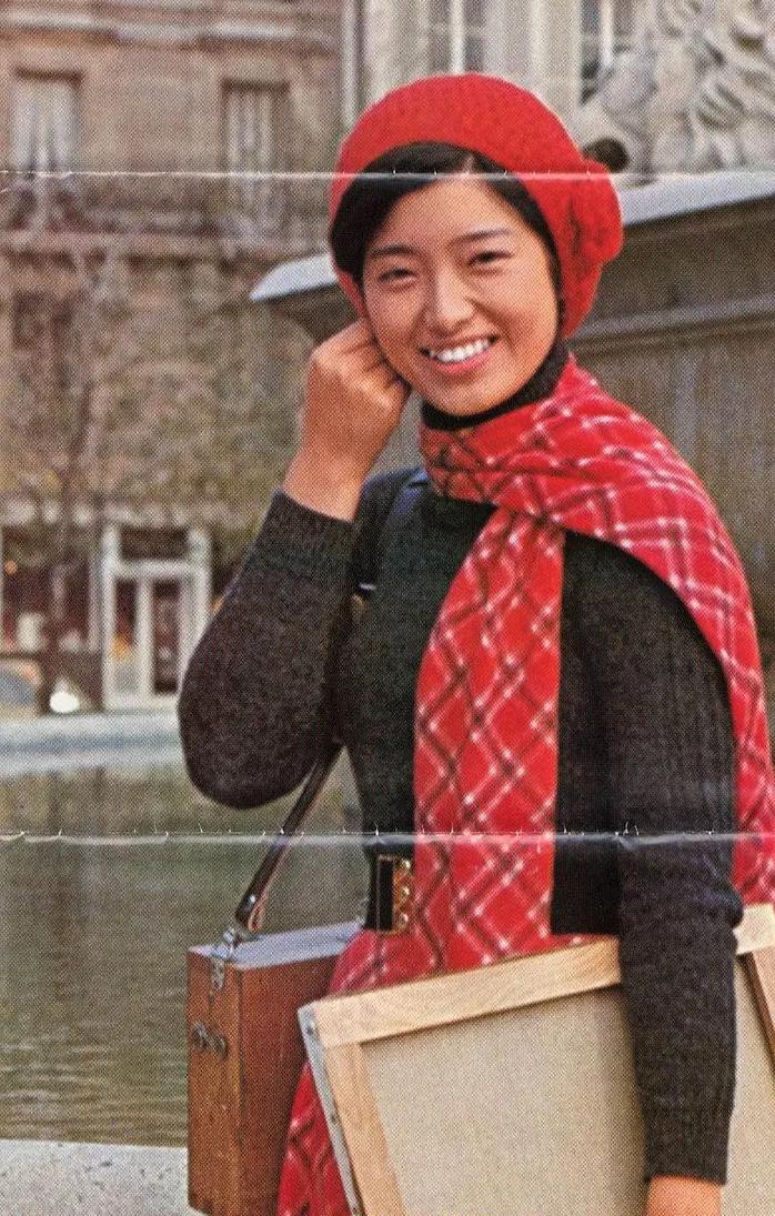 Momoe Yamaguchi wearing a hat - iNEWS