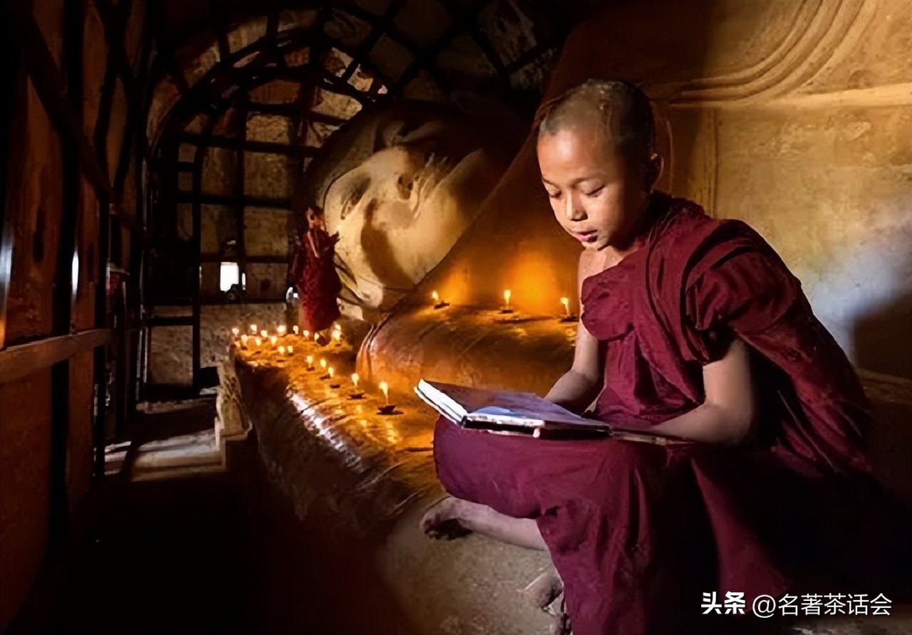 A monk in the Tang Dynasty was born with white hair and became a god ...