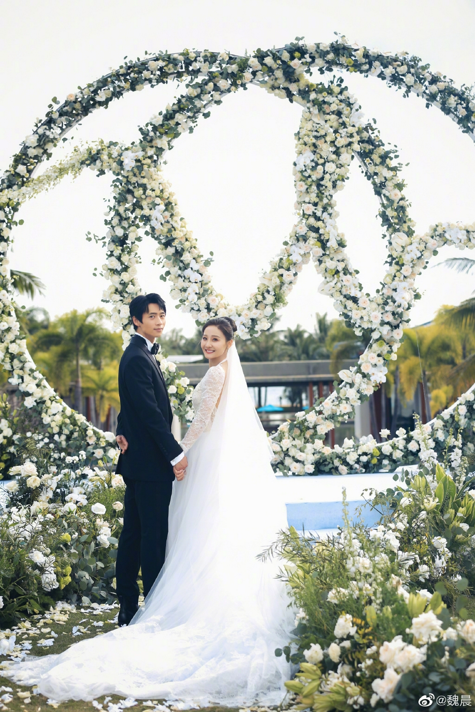 Wei Chen's photos of Jiugongge's wedding scene were exposed, and the ...