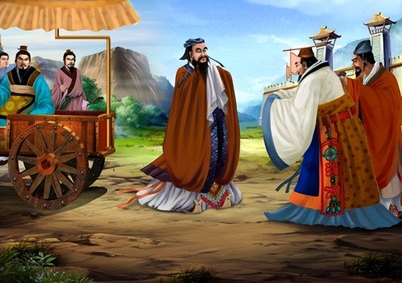 What is the reason for the 55-year-old Confucius to leave the state of ...