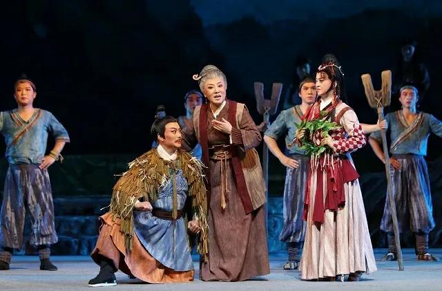 The Long Opera "Da Yu Controls the Flood" sings the "Yellow River Story ...