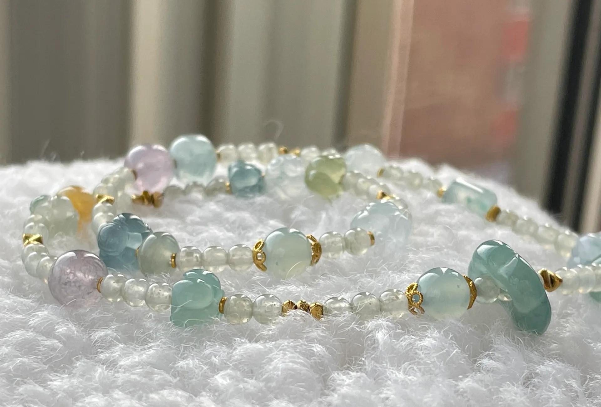 A string of unique multi-treasure bracelets, does anyone like it? - iMedia