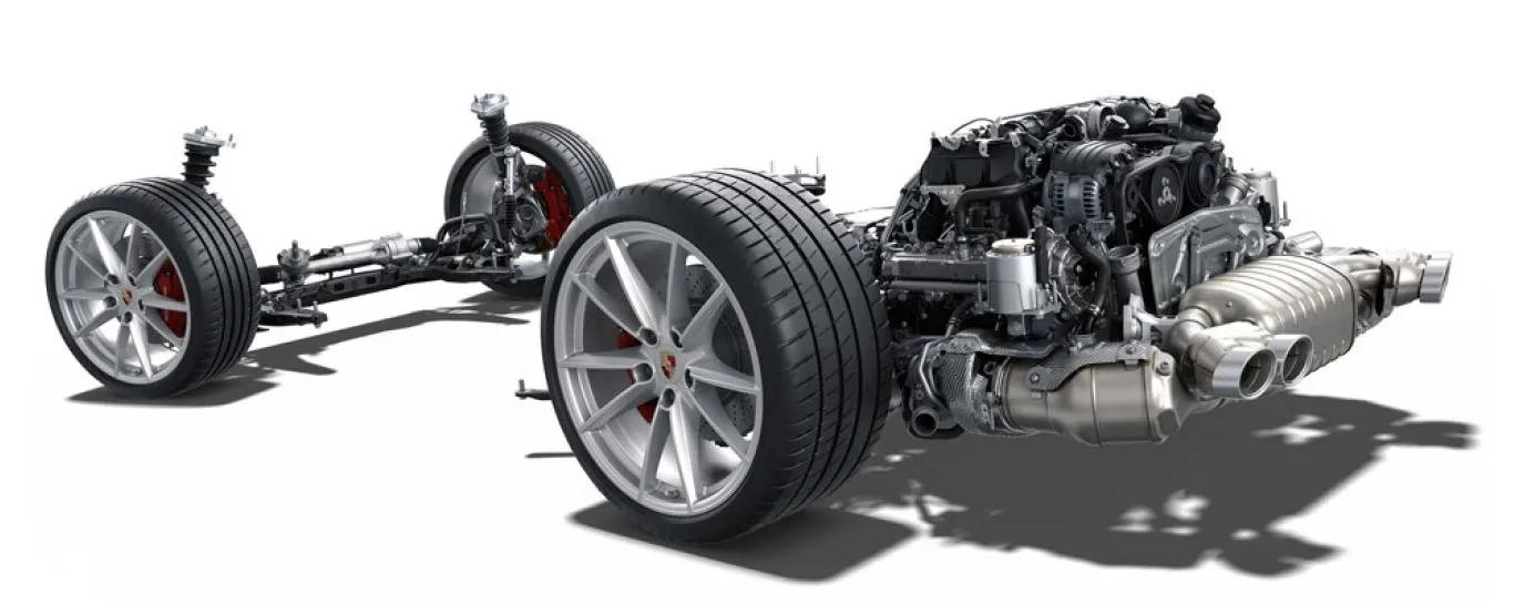 The king of contemporary horizontal opposition - Porsche 911 (992) six ...