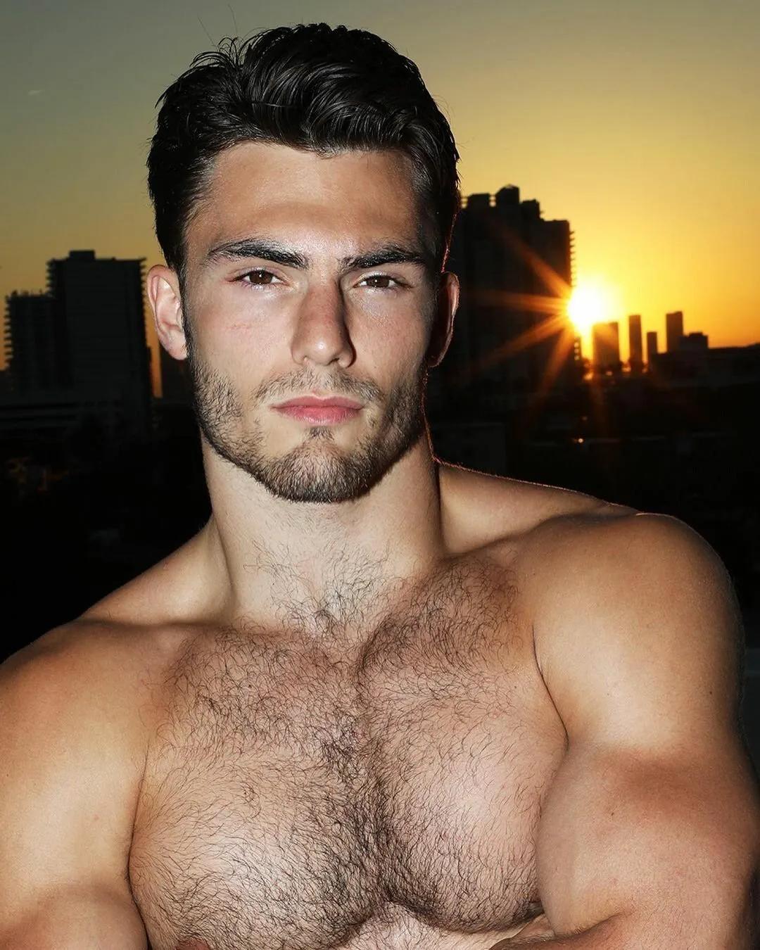 American handsome male model Levi Conely - iNEWS