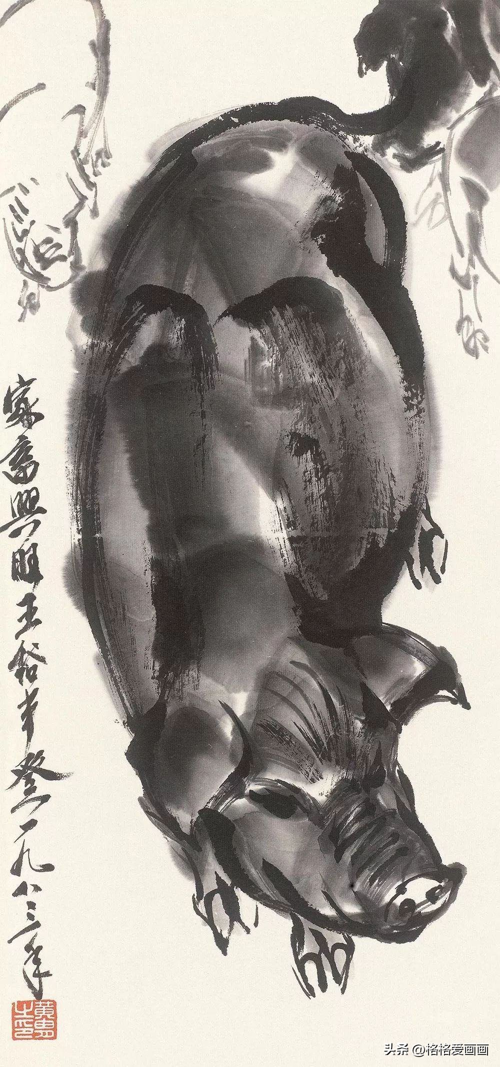 "Everything goes well" written by the master Huang Zhou, looks so kind ...