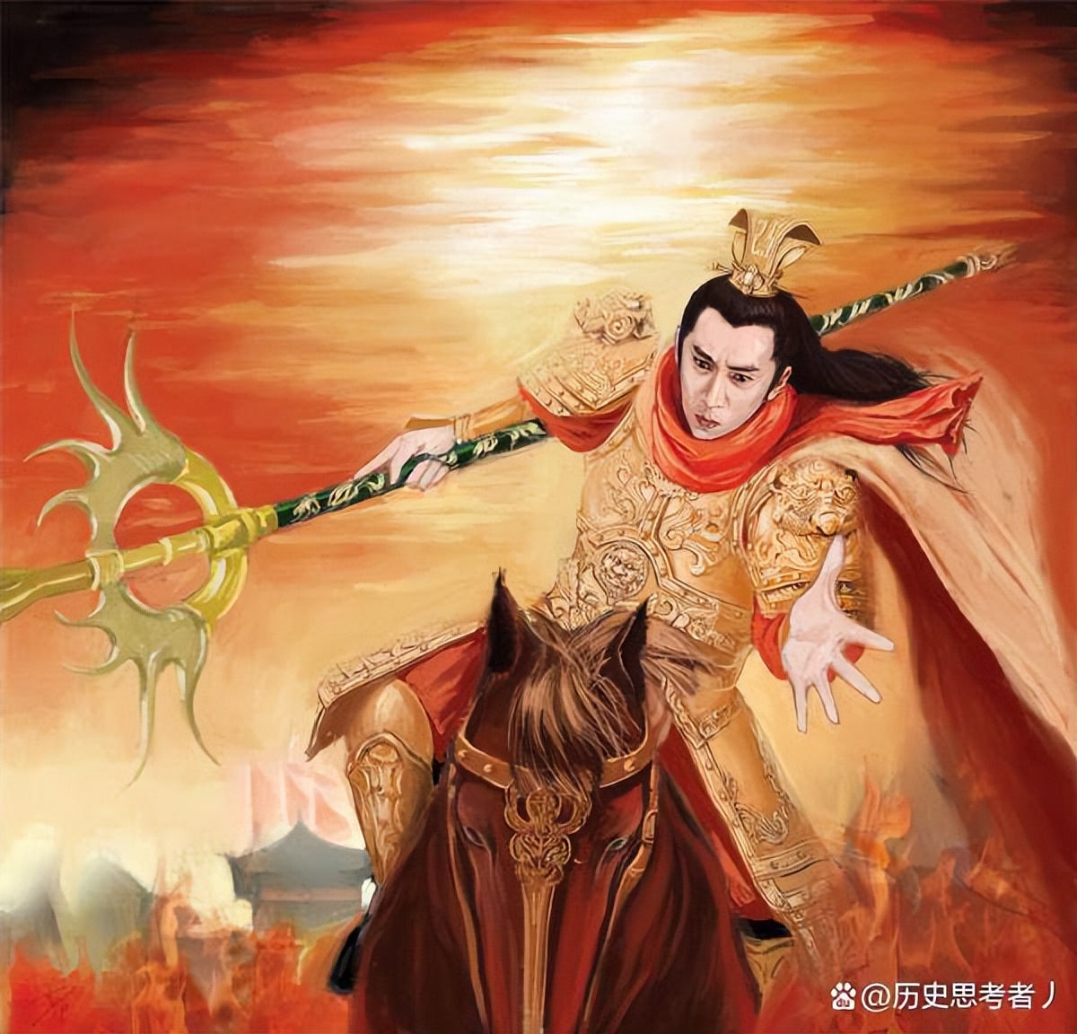 Li Yuanba, the first of the Eighteen Heroes of Sui and Tang Dynasties ...
