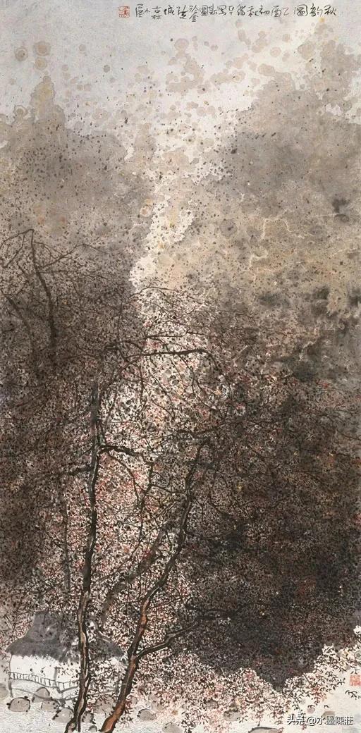 How to integrate the situations of landscape painting? Then melt? Three ...