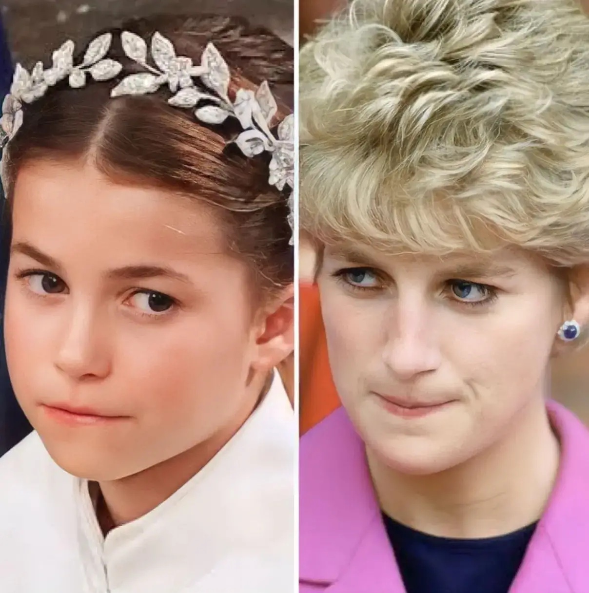 Don't vent your anger! Princess Charlotte looks like Princess Diana ...