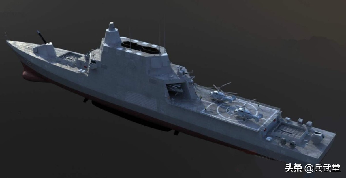 The tonnage of the new European frigate is close to 055?The overall ...