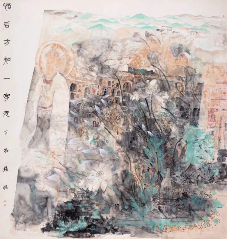 Gao Xiheng: Qingrun Junxiu expresses the realm of colorful art - iNEWS