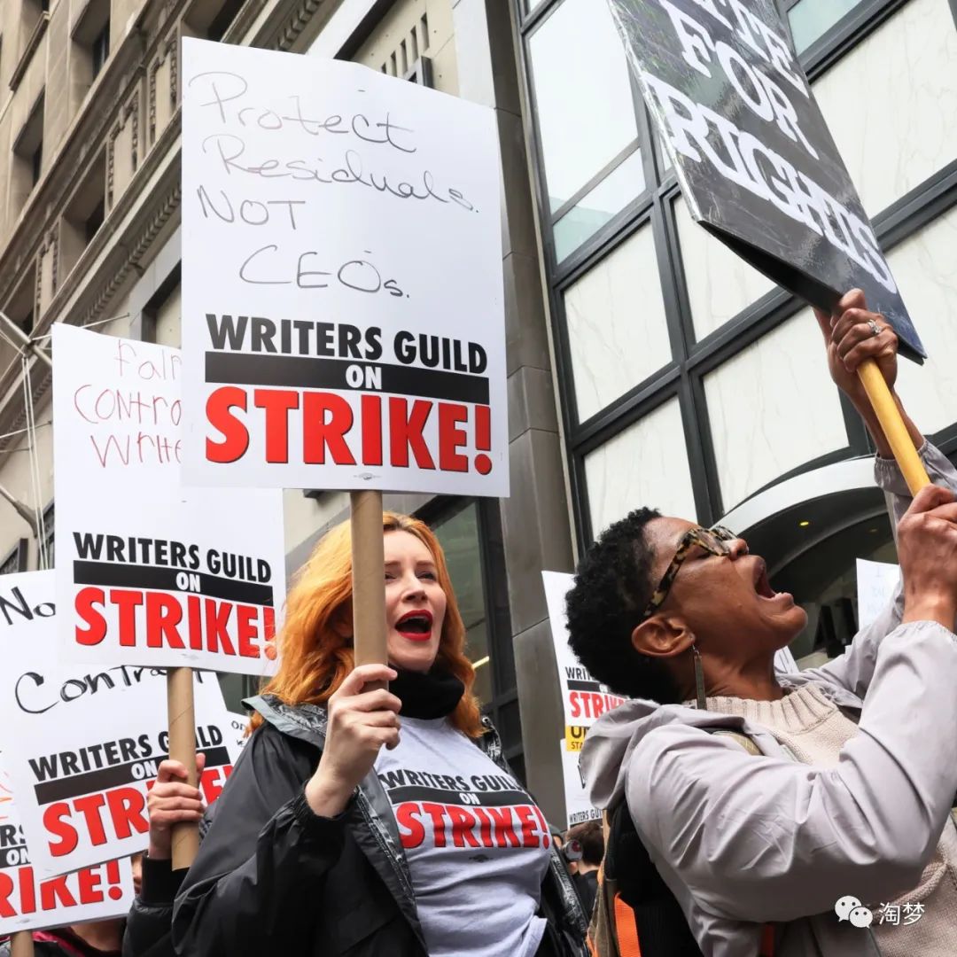 When screenwriters went on strike, even the strike slogans were memes ...