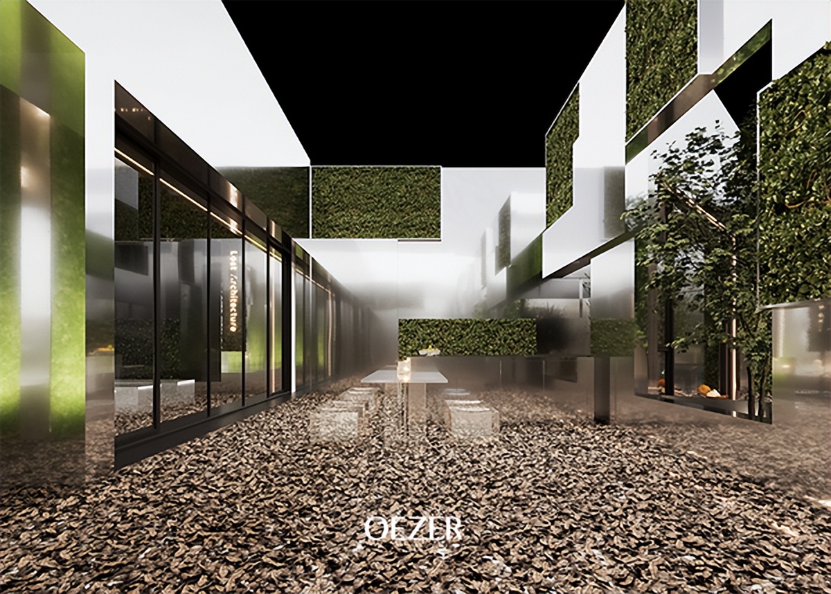 Outline symbiotic art, let architecture disappear into nature - iMedia