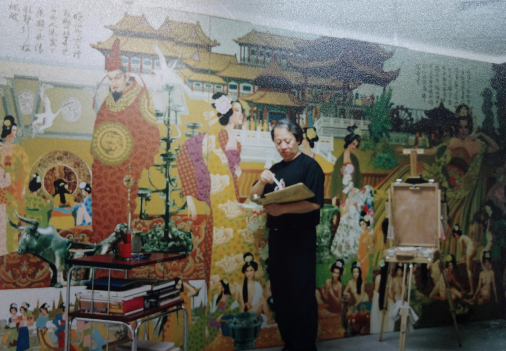 "Dream Back to the Tang Dynasty", Glamorous——Jiang Yunzhong's Painting ...