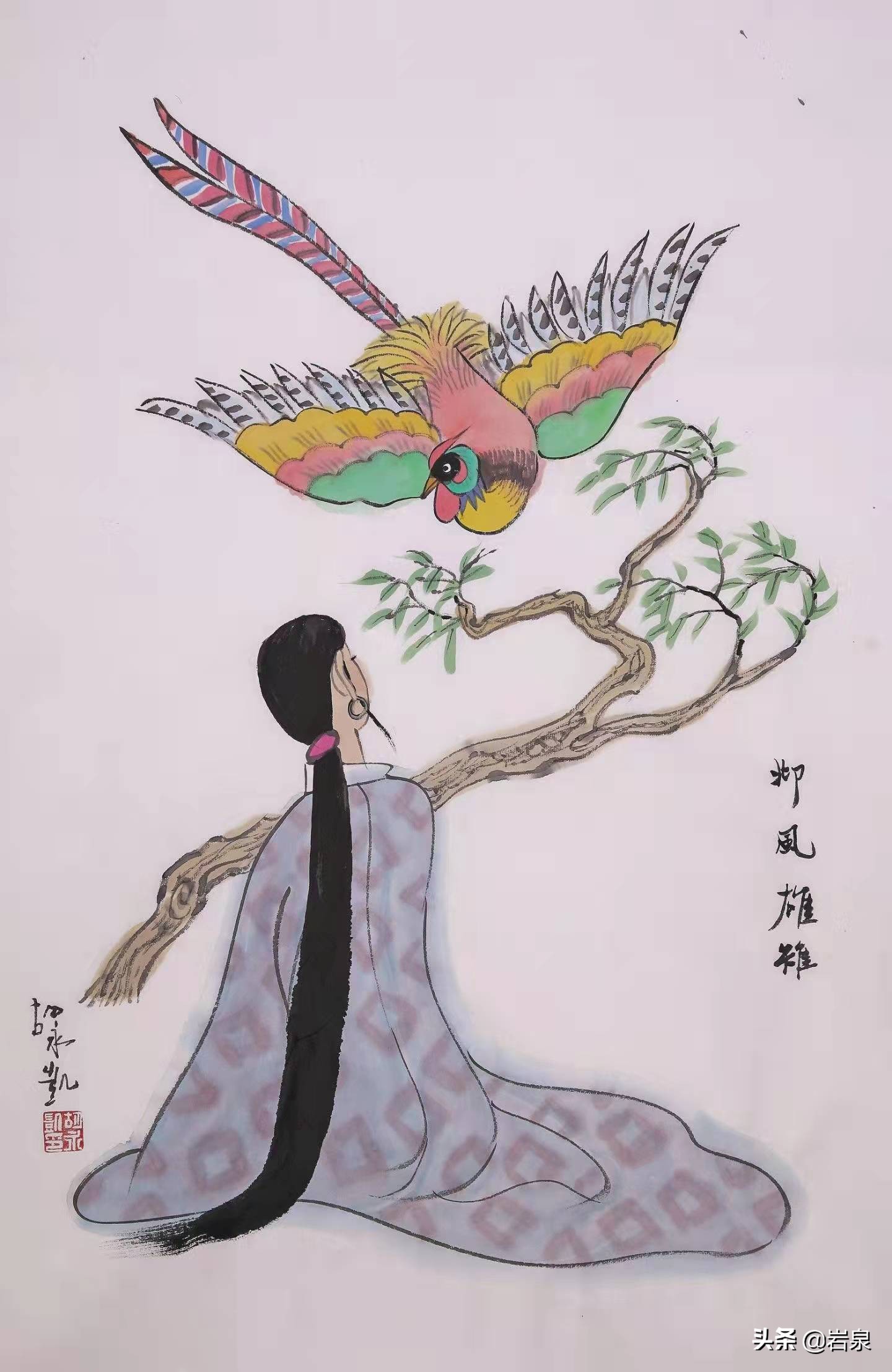 The heroic pheasant of Bei Feng in the Book of Songs - iNEWS