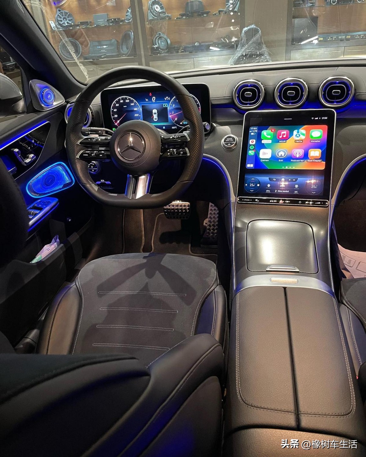 Turkey's Mercedes-Benz W206 upgrades the Italian STEG special car horn, the one that fits is the ...