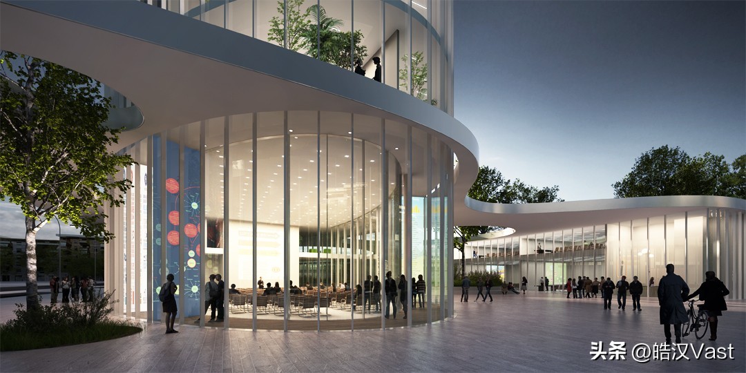 "Dazzling Architecture" industrial area transformed into the new ...