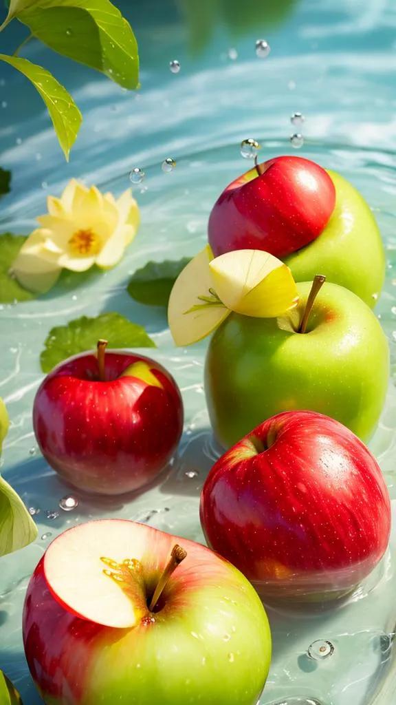 Beautiful, clear, bright, refreshing, calming and calming fruit ...