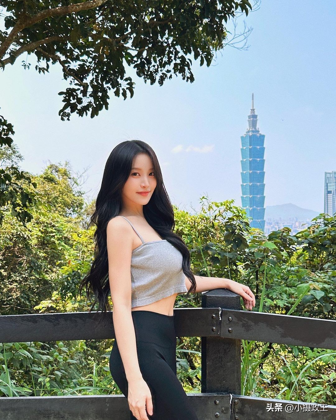 Recent vacation photos of Cai Ruixue, a well-known Beiyi goddess - iNEWS