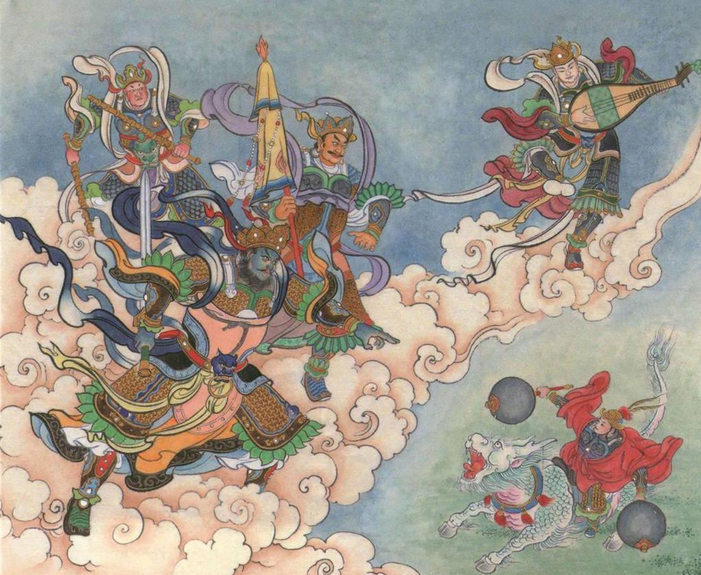 Interpretation of the relationship between the Four Demon Generals and ...