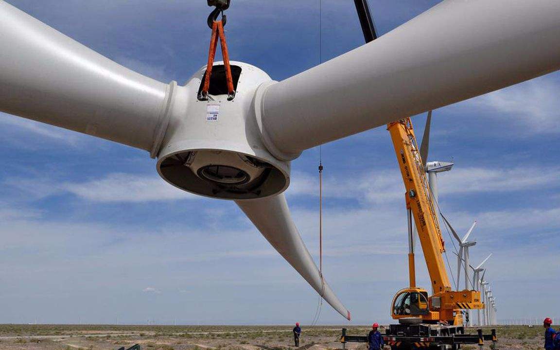 Is wind power dangerous? Foreign countries are demolishing a large area ...