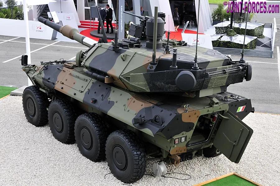 Serial production of the Centaur II 8x8 mobile 120mm artillery system ...