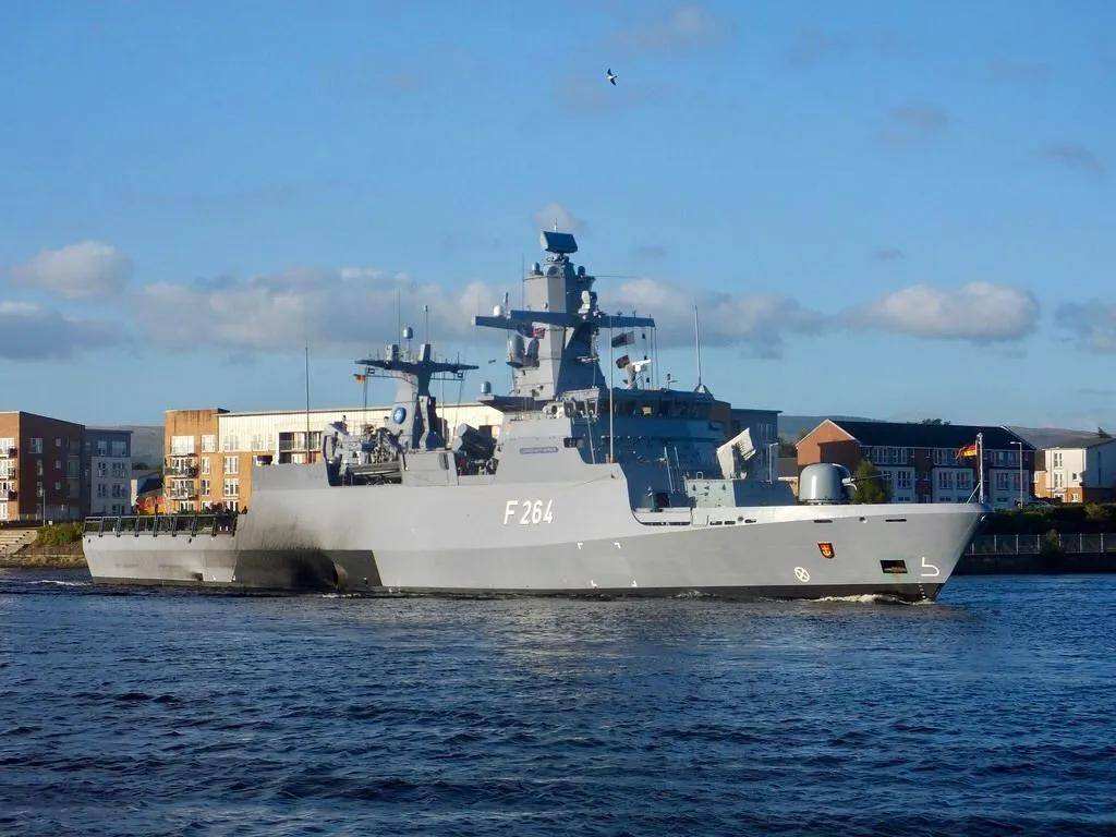 World Frigate Cruise 12 German "Brunschweig" class corvettes - iNEWS