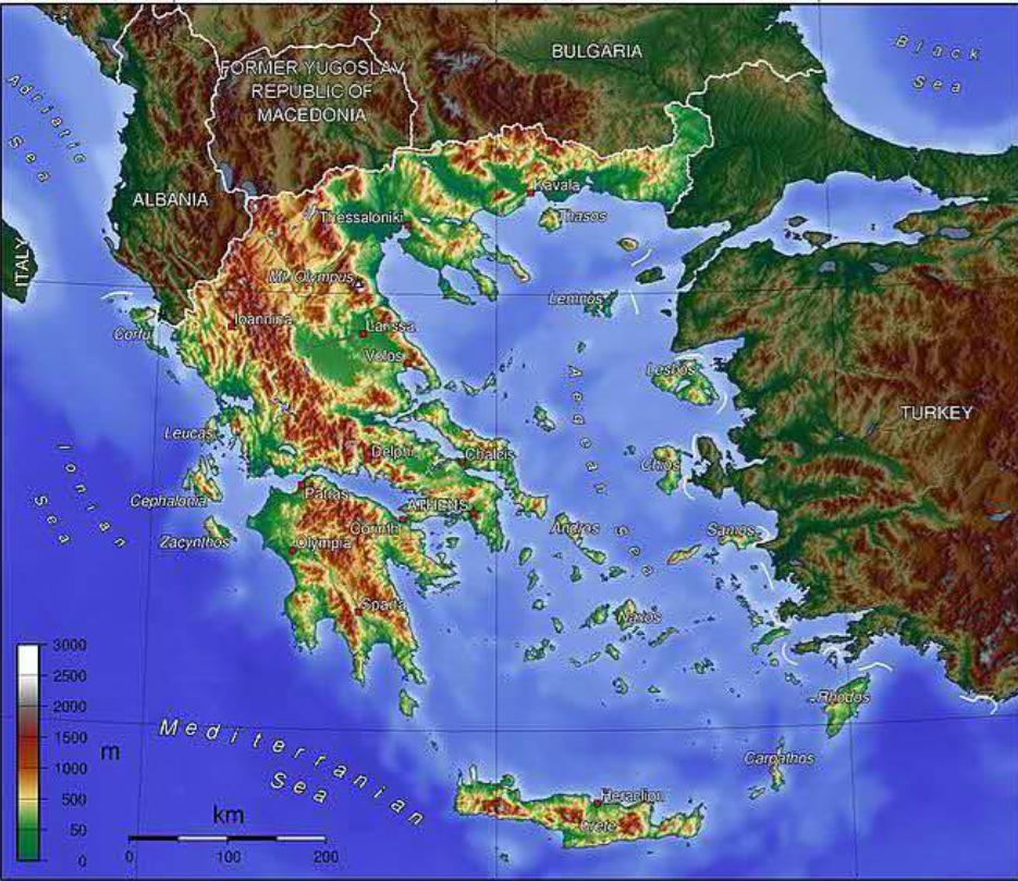 Analysis: The Influence of Ancient Greece's Natural Geographical ...