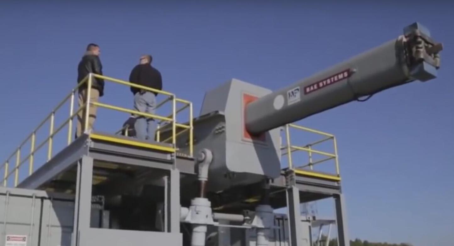 The most powerful artillery of the U.S. military - electromagnetic rail ...