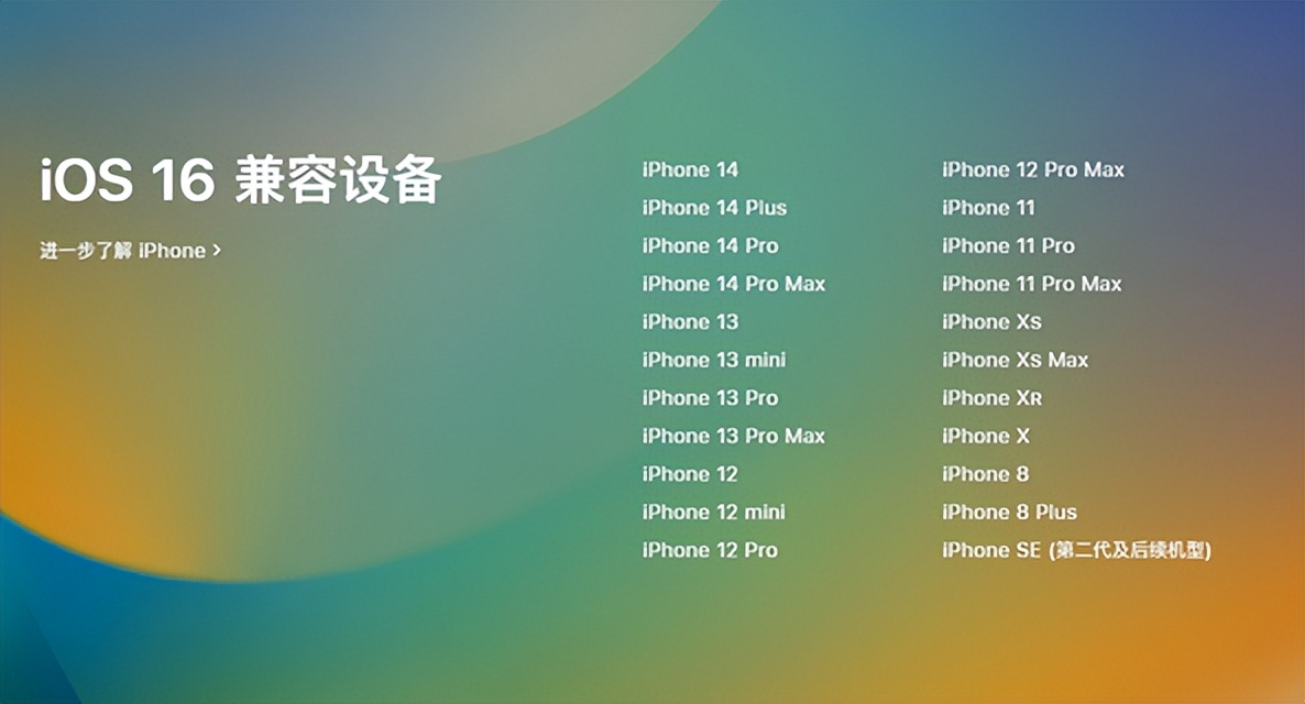 Apple iOS 16 official version release time and supported models - iNEWS
