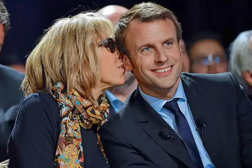 In 2007, 30-year-old Macron married 54-year-old Brigitte, who had an ...