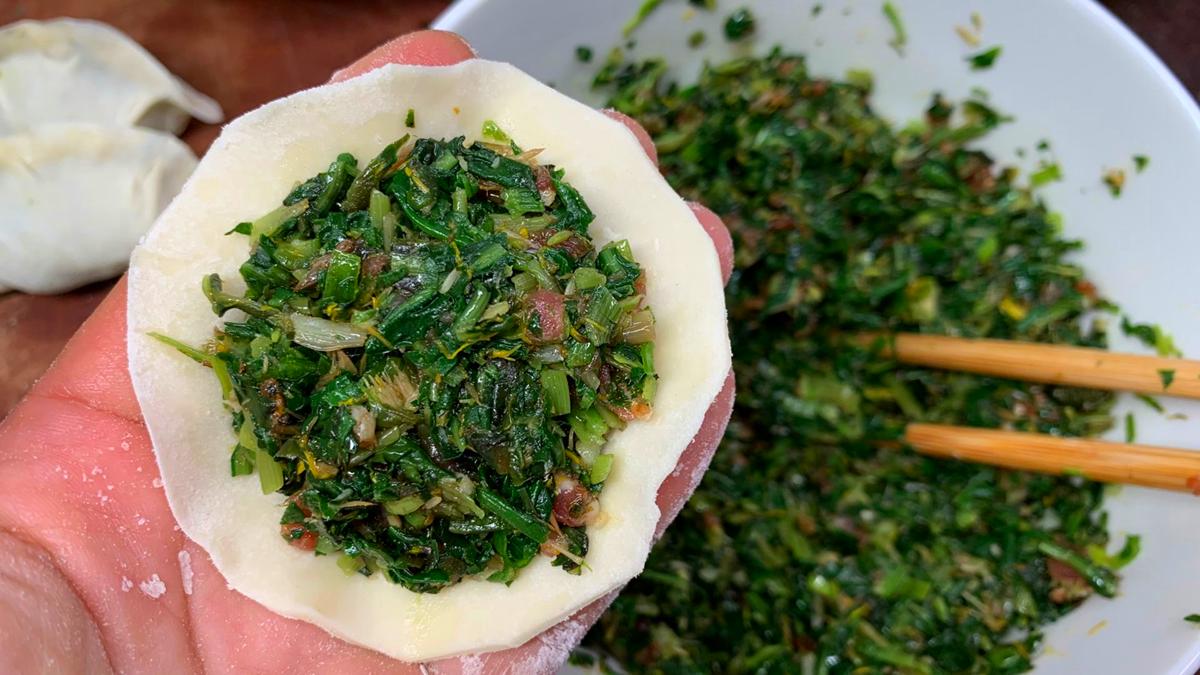 In April, shepherd's purse and leeks stand aside, eat this dish as soon ...