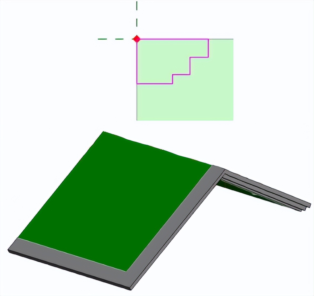 How to add gutters in Revit - iNEWS