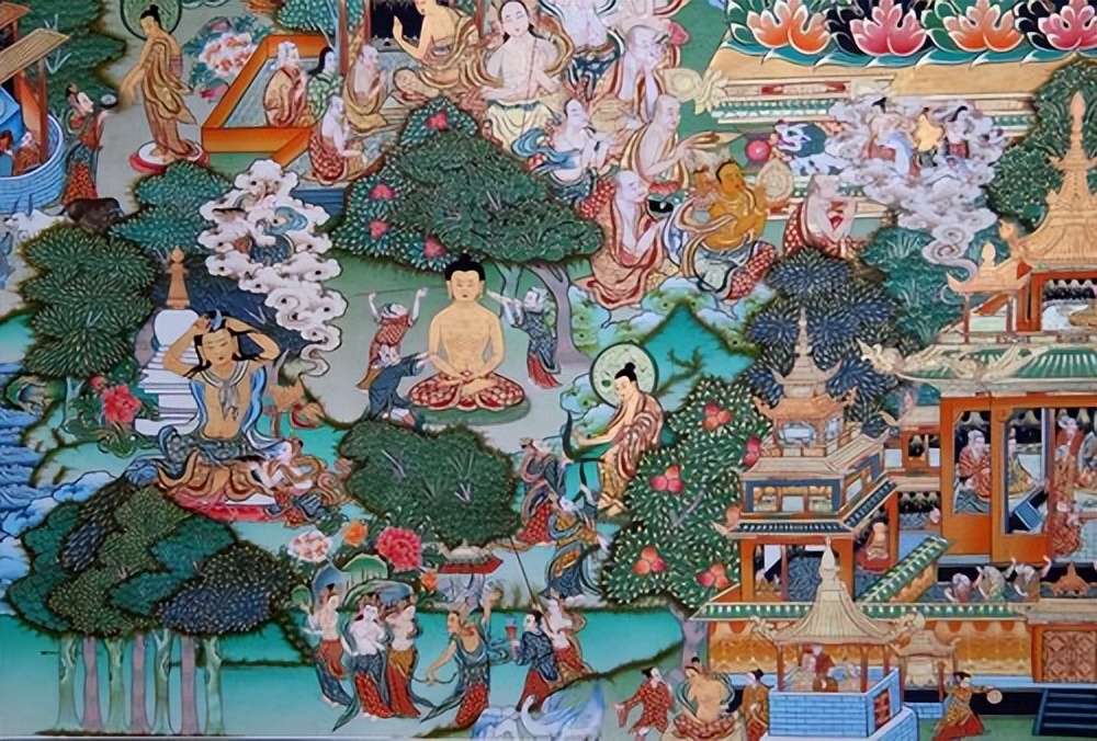 "Avatamsaka Sutra": In each meeting, the Bodhisattvas who preach - iMedia