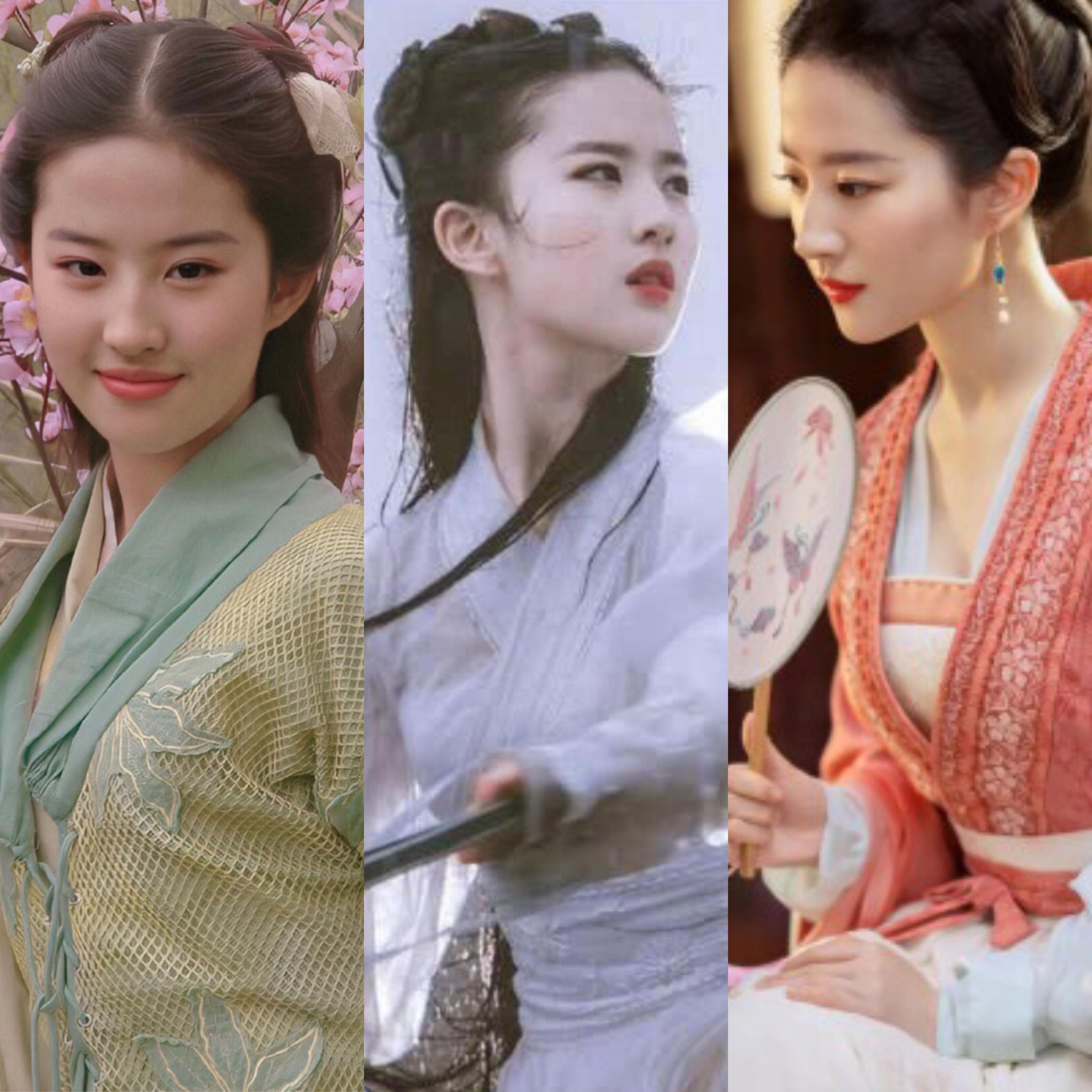 Two faces inside and outside the play!Liu Yifei went from "celestial ...