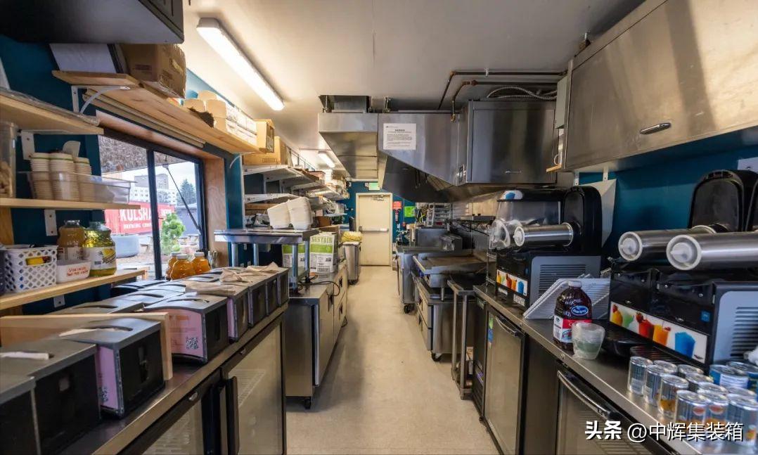 Kawaii design, customized removable fast food kitchen modules - iNEWS