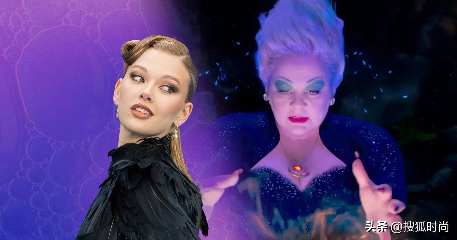 The witch villain in "The Little Mermaid" is gorgeous! The devil figure ...
