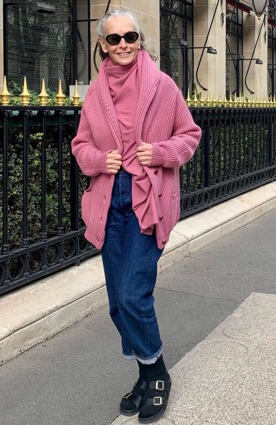 French grandma's daily wear is on fire!Wearing old clothes is still ...