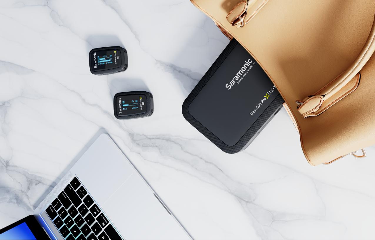 True All-Weather Mic—Blink500 ProX 2.4GHz Mini Dual-Channel Wireless ...