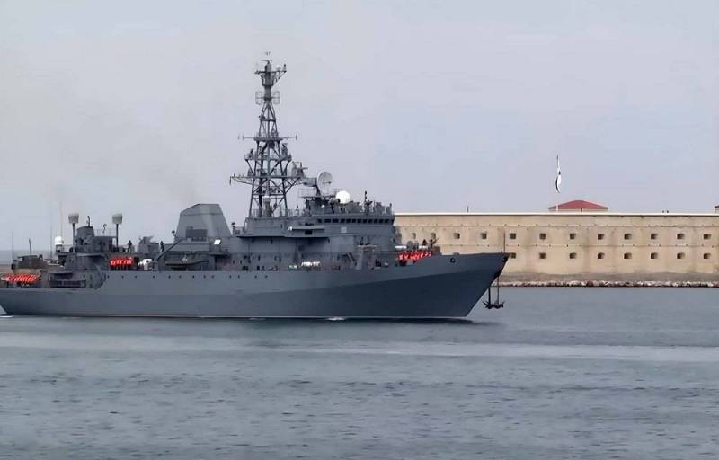 Russian Fleet Ivan Kurs Reconnaissance Ship Attacked - iNEWS