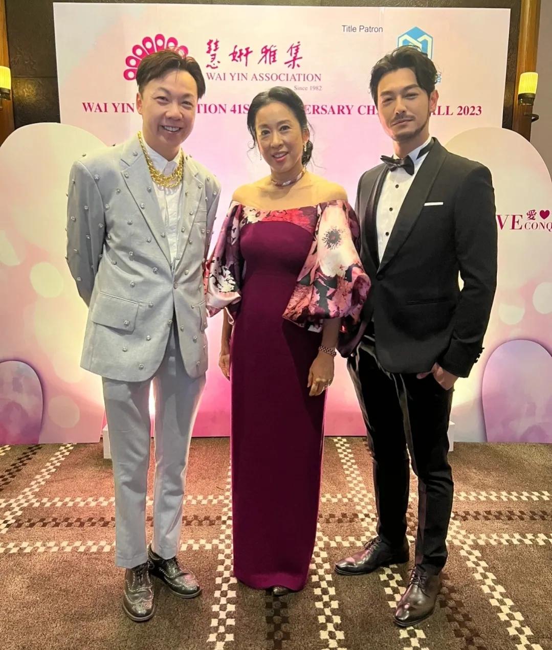 40 Miss Hong Kong gathered for dinner! Myolie Wu wears a 750,000 gold ...