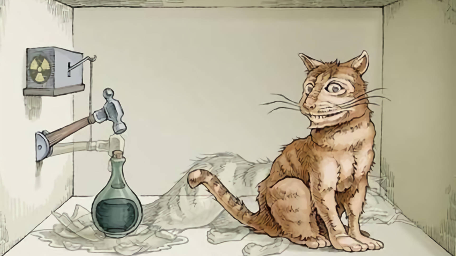 "Schrödinger's cat" is just a thought experiment, does it have any ...