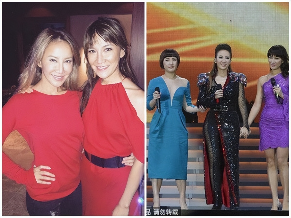 Intimate photo of Coco Lee, sister Li Qiulin, Li Silin and mother - iMedia