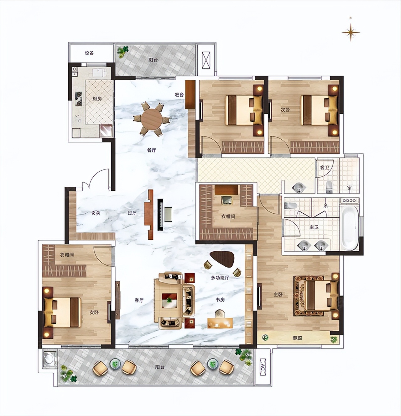 190 square meters of home type, the sense of space is bursting - iNEWS